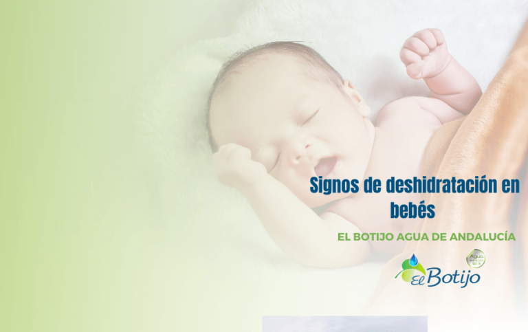 Signos de deshidratación en bebés | Blog El Botijo